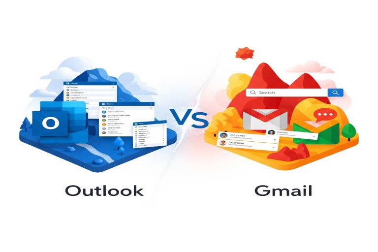 Outlook vs. Gmail: Which Email Tool Wins for Work? - Wiraa